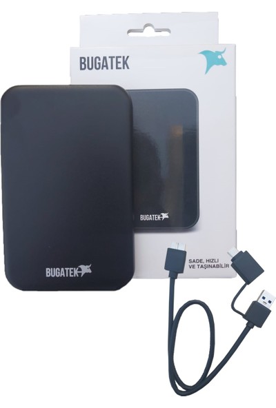Bugatek 1396 USB 3.0 1 Tb Taşınabilir Harddisk 2.5 Bugatek 1396 USB 3.0 1 Tb Taşınabilir Harddisk 2.5