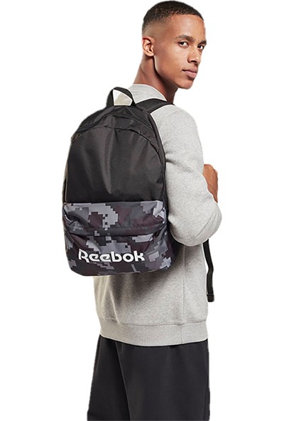 Reebok Act Core Ll Graphic Backpack Sırt Çantası Siyah Kamuflaj Reebok Act Core Ll Graphic Backpack Sırt Çantası Siyah Kamuflaj