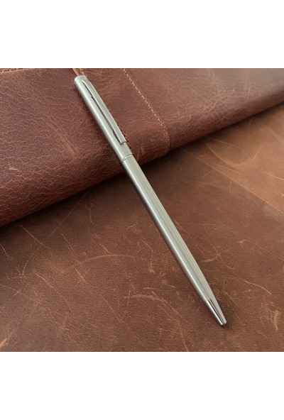 Milleniva Lüks Klasik Metal Tükenmez Kalem
