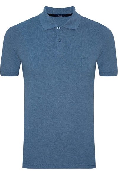 Süvari Polo Yaka Pike Mavi Erkek Polo T-Shirt TS1014000205. Süvari Polo Yaka Pike Mavi Erkek Polo T-Shirt TS1014000205.