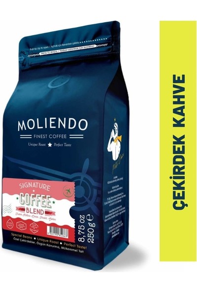 Moliendo Signature Coffee Blend 250 Gr. Çekirdek Kahve