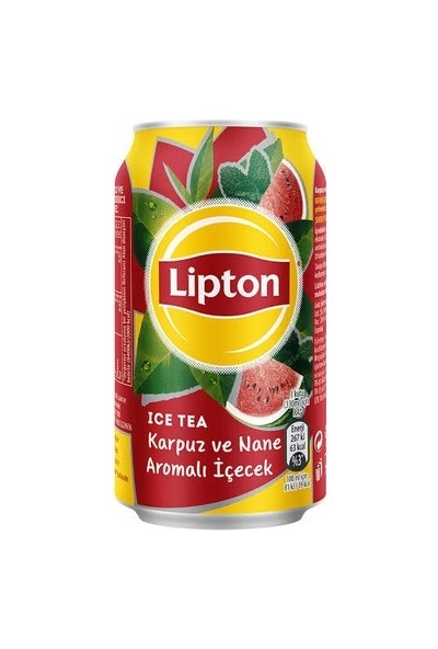 Lipton Ice Tea Kutu Karpuz 330ML x 24 Adet