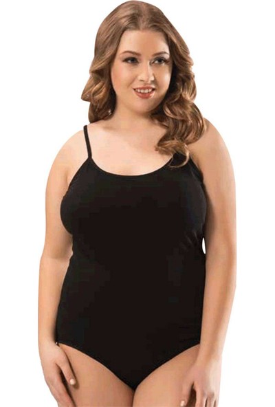 Royaleks Kota Bayan Ip Askılı Siyah Battal Atlet 6091 Royaleks Kota Bayan Ip Askılı Siyah Battal Atlet 6091