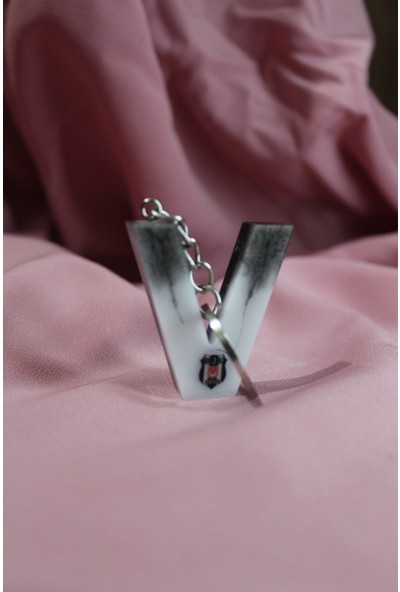 Minimoon Epoksi Taraftarlı Harf Anahtarlık -V