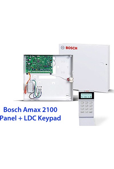 Bosch (Amax 2100) Panel+Amax LCD Keypad 8 Tuş Takımı Bosch (Amax 2100) Panel+Amax LCD Keypad 8 Tuş Takımı