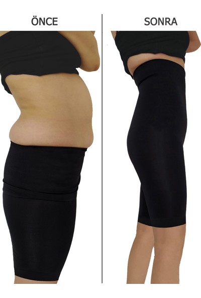 Young&Fit Siyah Kısa Korse Tayt Göbek Basen Kalca Toparlayıcı Yüksek Bel Kadın Doğum Sonrası Korsesi Young&Fit Siyah Kısa Korse Tayt Göbek Basen Kalca Toparlayıcı Yüksek Bel Kadın Doğum Sonrası Korsesi
