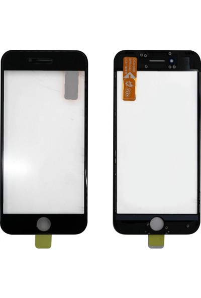 Nettech Apple iPhone 7 Uyumlu Dokunmatik Lens + Oca + Çerçeve Nettech Apple iPhone 7 Uyumlu Dokunmatik Lens + Oca + Çerçeve