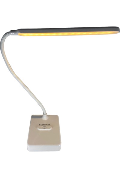 Wınnboss Şarjlı Oynar Başlıklı 3 Renk Yanan Dokunmatik Dimmerli LED Masa Lambası (1901) Wınnboss Şarjlı Oynar Başlıklı 3 Renk Yanan Dokunmatik Dimmerli LED Masa Lambası (1901)