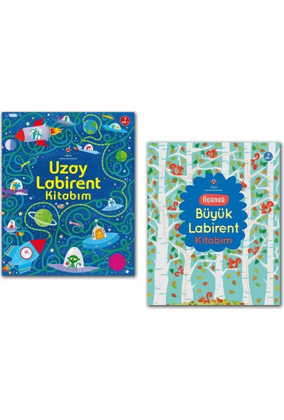 Üçüncü Büyük Labirent Kitabım Uzay Labirent Kitabım 2' Li Set 7+ Yaş - Sam Smith Üçüncü Büyük Labirent Kitabım Uzay Labirent Kitabım 2' Li Set 7+ Yaş - Sam Smith