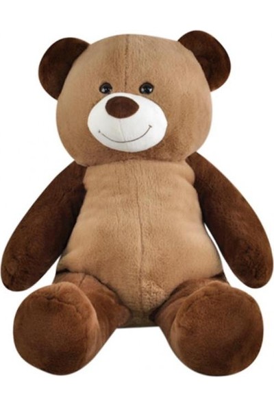 Aykü Alkan Salaş Ayı 65 cm Koyu Kahverengi Pelüş Ayı Çocuk Oyuncak