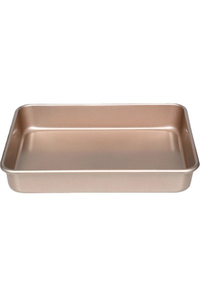 Shinee 11 Inç Kare Fırın Pişirme Kalıbı - Altın (Yurt Dışından)