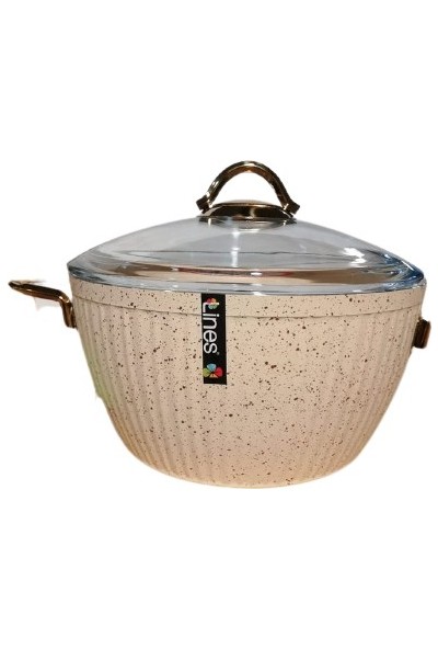 Lines Işıltı Serisi 7 Parça Granit Tencere Seti Lines Işıltı Serisi 7 Parça Granit Tencere Seti