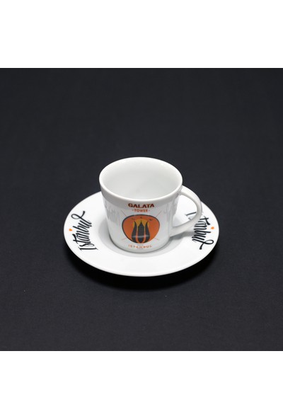 Root Ceramic Galata Türk Kahvesi Fincanı ve Tabağı Root Ceramic Galata Türk Kahvesi Fincanı ve Tabağı
