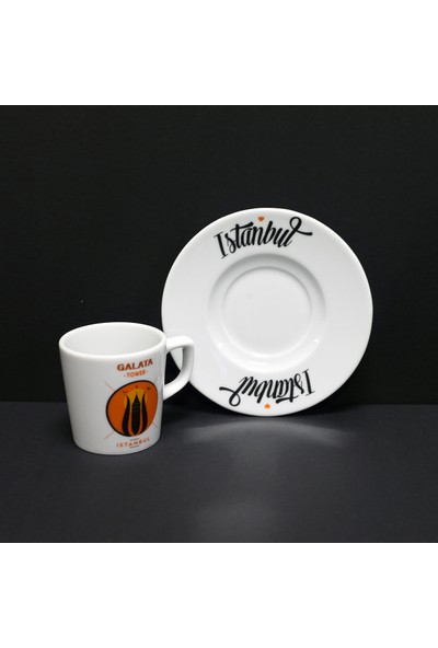 Root Ceramic Galata Kahve Fincanı ve Tabağı Root Ceramic Galata Kahve Fincanı ve Tabağı