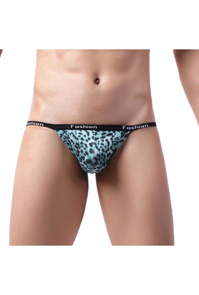 Bilu Store 3 Parça Piece Men's Underwear Low Waist Underwear Sexy Leopard Print Men's Underwear Bilu Store 3 Parça Piece Men's Underwear Low Waist Underwear Sexy Leopard Print Men's Underwear
