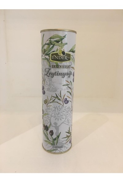 Ender Teke Zeytin Erken Hasat Naturel Sızma Zeytinyağı 750 ml Teneke Ender Teke Zeytin Erken Hasat Naturel Sızma Zeytinyağı 750 ml Teneke