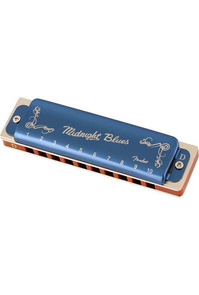 Fender Midnight Blues Harmonica D (Re) Mızıka Fender Midnight Blues Harmonica D (Re) Mızıka