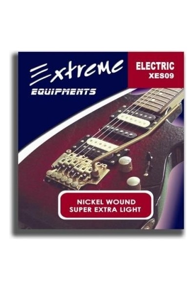 Exotic Home Gitar Aksesuar Elektro Tel Extreme XES09 Exotic Home Gitar Aksesuar Elektro Tel Extreme XES09