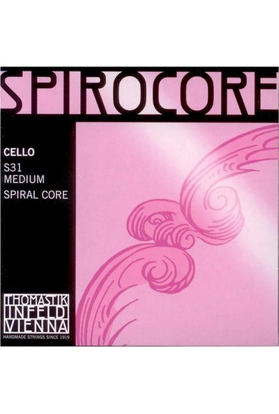 Exotic Home Çello Aksesuar Spirocore Tel Thomastik Infeld S31 Exotic Home Çello Aksesuar Spirocore Tel Thomastik Infeld S31