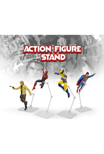 Action Aksiyon Figür (Action Figure) Standı Action Aksiyon Figür (Action Figure) Standı