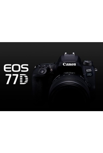 Canon Eos 77D 18-135MM Is Lens Dijital Slr Fotoğraf Makinesi Canon Eos 77D 18-135MM Is Lens Dijital Slr Fotoğraf Makinesi