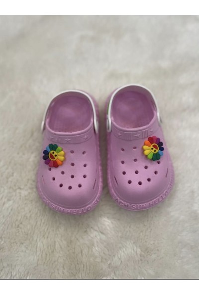 Calx Pembe Çocuk Havuz Plaj Deniz Terliği