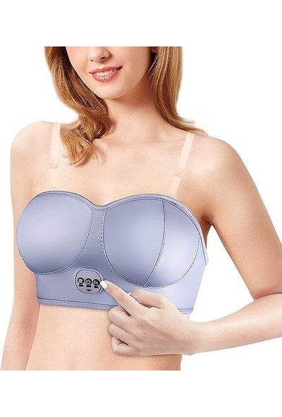 Xınh USB Şarj Elektrik Göğüs Masajı Sütun Titreşim Göğüs Masajı Büyüme Büyütme Artırıcı Göğüs Isıtma Stimülatör Makinesi (Yurt Dışından)