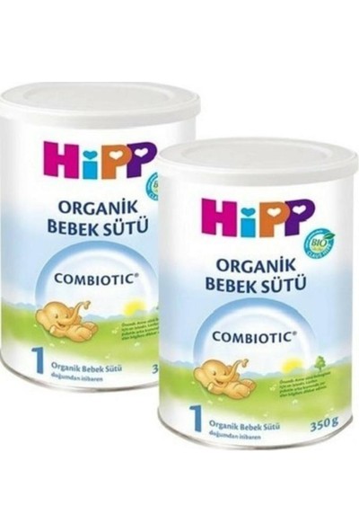 Hipp 1 Organik Bebek Sütü 350 gr x 2 Adet