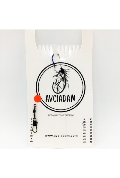 Avcıadam Tek Iğne Gezer Kurşun Dip Takımı (50GR) Avcıadam Tek Iğne Gezer Kurşun Dip Takımı (50GR)