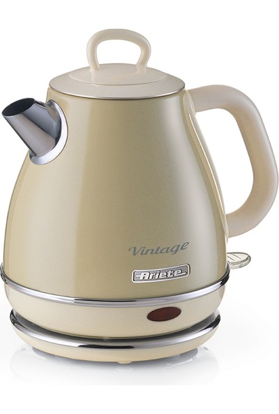 Ariete Vintage Kettle Bej 1 Litre Ariete Vintage Kettle Bej 1 Litre