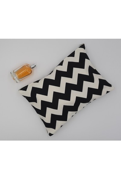 El Yapımı Keten Clutch Makyaj Günlük Spor El Çantası