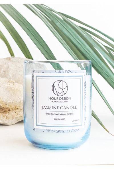 Nour Desing Yasemin Kokulu Vegan Soya Mum Nour Desing Yasemin Kokulu Vegan Soya Mum