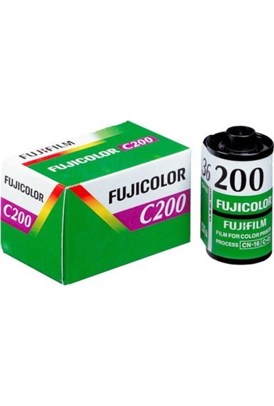 Fujıfılm C200 36'lık Renkli Analog Fotoğraf Makinesi Filmi Fujıfılm C200 36'lık Renkli Analog Fotoğraf Makinesi Filmi