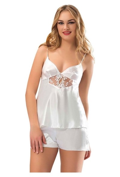 Sistina 296 Saten Beyaz Ikili Takım Beyaz Renk S/m Beden