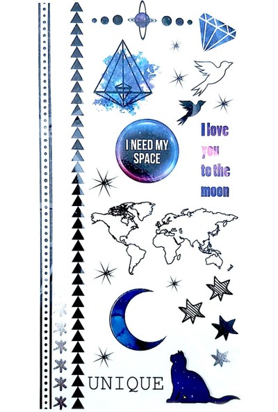 Space Geçici Dövme