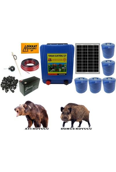 Torsan Elektrikli Çit Sistemleri ( Domuz - Ayı Kovucu ) MINI2500