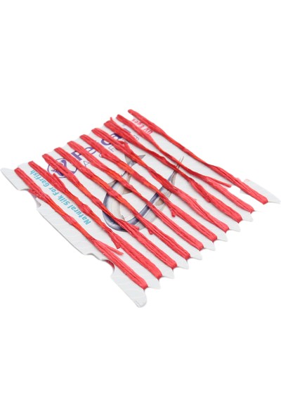 Pelican Uv'li Zargana Ipeği Beyaz Sarı Kırmızıturuncu Pelican Uv'li Zargana Ipeği Beyaz Sarı Kırmızıturuncu