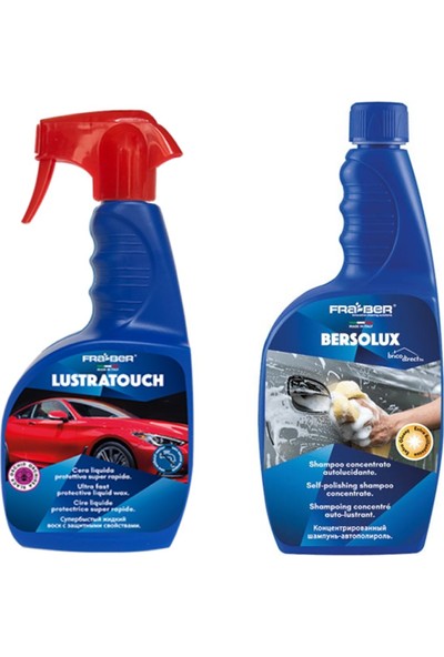 Fra-Ber Bersolux Şampuan - Lustratouch Hızlı Cila Seti Fra-Ber Bersolux Şampuan - Lustratouch Hızlı Cila Seti
