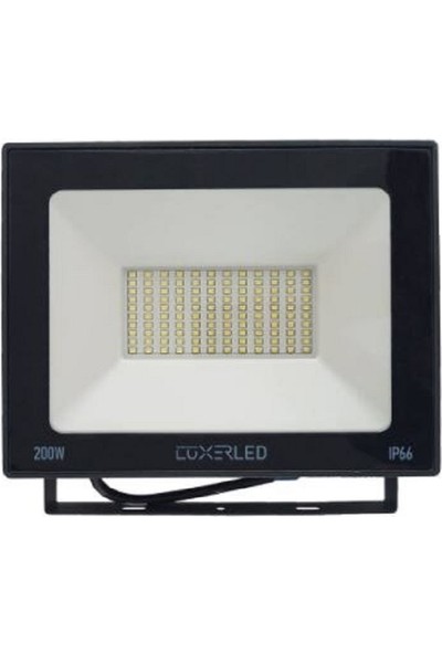 Luxer 200W LED Projektör Samsung Ledli / 18000 Lümen / Beyaz Işık Luxer 200W LED Projektör Samsung Ledli / 18000 Lümen / Beyaz Işık