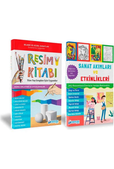 Bilsem Sınavı Hazırlık 2. Sınıf 2'li Resim Seti ( Sanat Akımları ve Etkinlikleri-Resim Kitabı ) Bilsem Sınavı Hazırlık 2. Sınıf 2'li Resim Seti ( Sanat Akımları ve Etkinlikleri-Resim Kitabı )