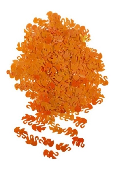 Turuncu Kuğu Desenli Epoksi Reçine Süsleme Aksesuarı 5 gr