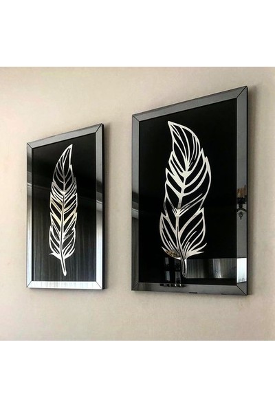 Ikili Yaprak Desenli Pleksi Tablo Ikili Yaprak Desenli Pleksi Tablo