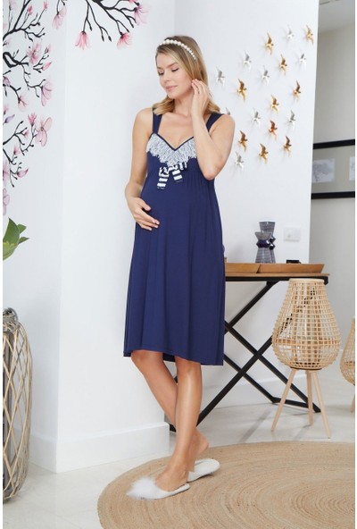 Askılı Hamile Gecelik