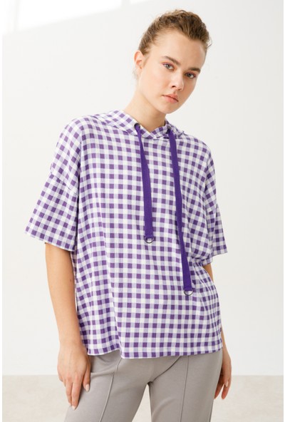 On Pötikare Kapüşonlu Bluz