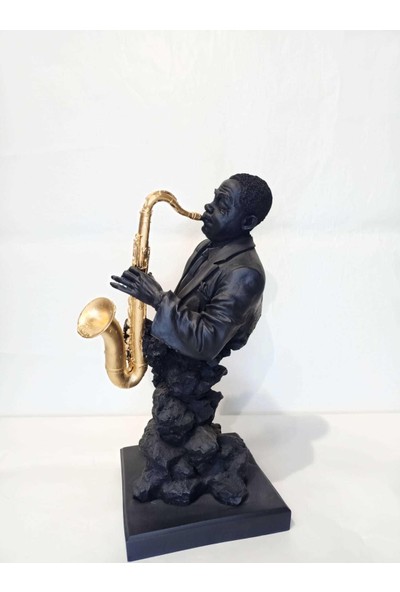 Mondecor Saksafon Çalan Müzisyen Biblo Mondecor Saksafon Çalan Müzisyen Biblo