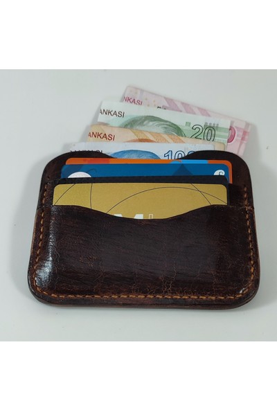 Hakiki Deri Kartlık Cüzdan