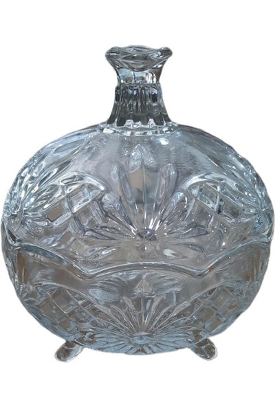 Cam Şekerlik 12X13 cm Cam Şekerlik 12X13 cm