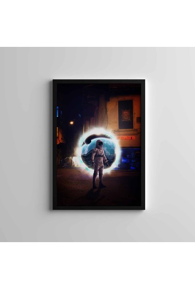Gian Decor Dekoratif Astronot Istanbul'da Çerçeveli Tablo Gian Decor Dekoratif Astronot Istanbul'da Çerçeveli Tablo