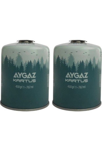 Aygaz 450 gr Kartuş Ikili Set AYG-450-2
