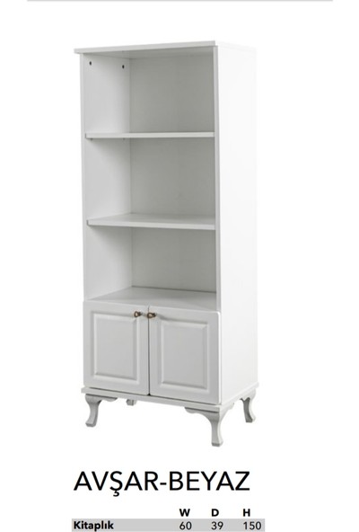 Avşar Mdf Kitaplık